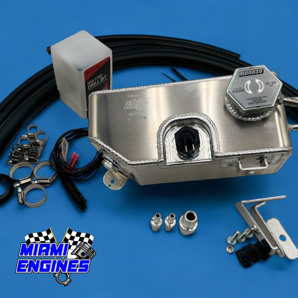 Miami Engines/VAC Motorsports F90 M5 F91 F92 F93 M8 Coolant Tank Reloc